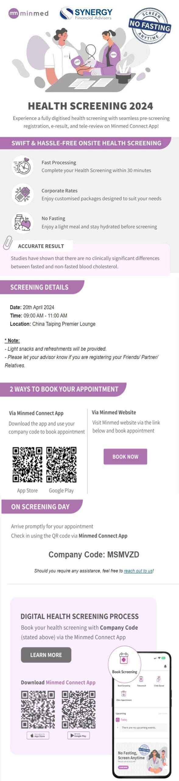 Client Event - Moneyline.SG - Financial Comparison Planning Made Easy